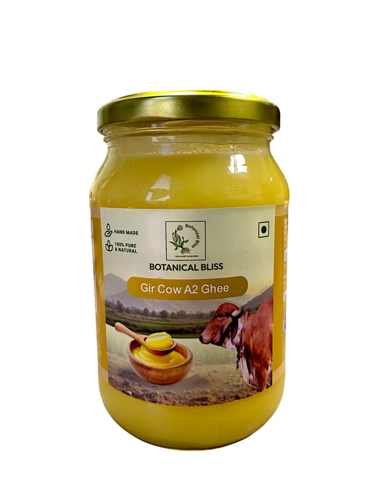 Buy A2 Gir Cow Organic Ghee Online | Premium Bilona Ghee by Botanical Bliss